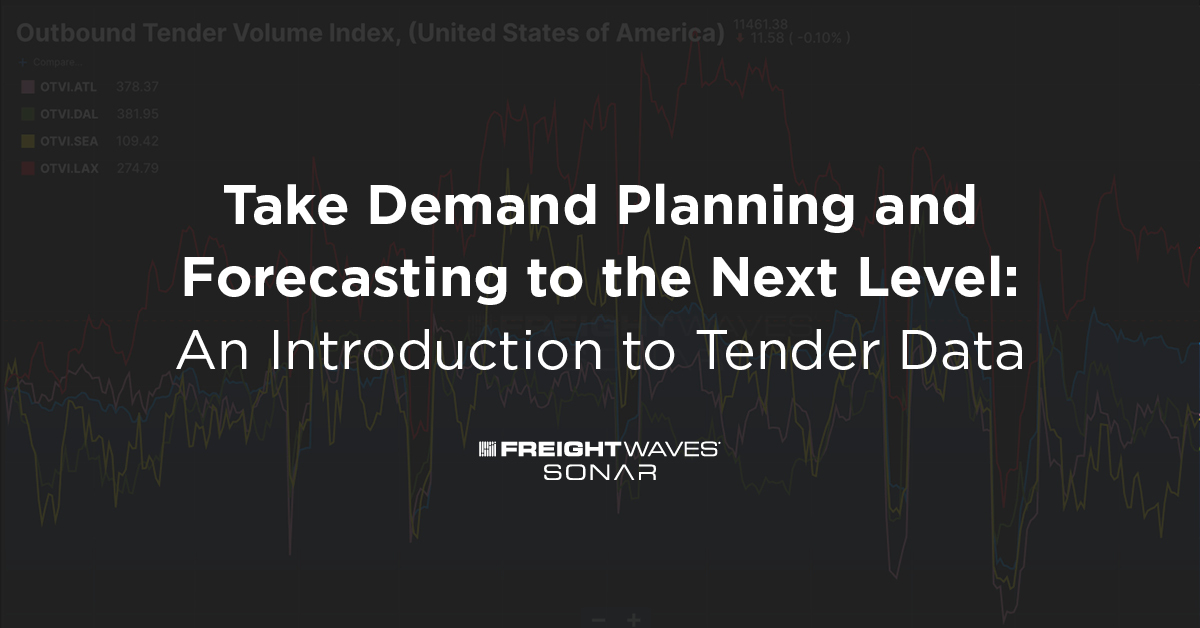 Take Demand Planning and Forecasting to the Next Level - SONAR